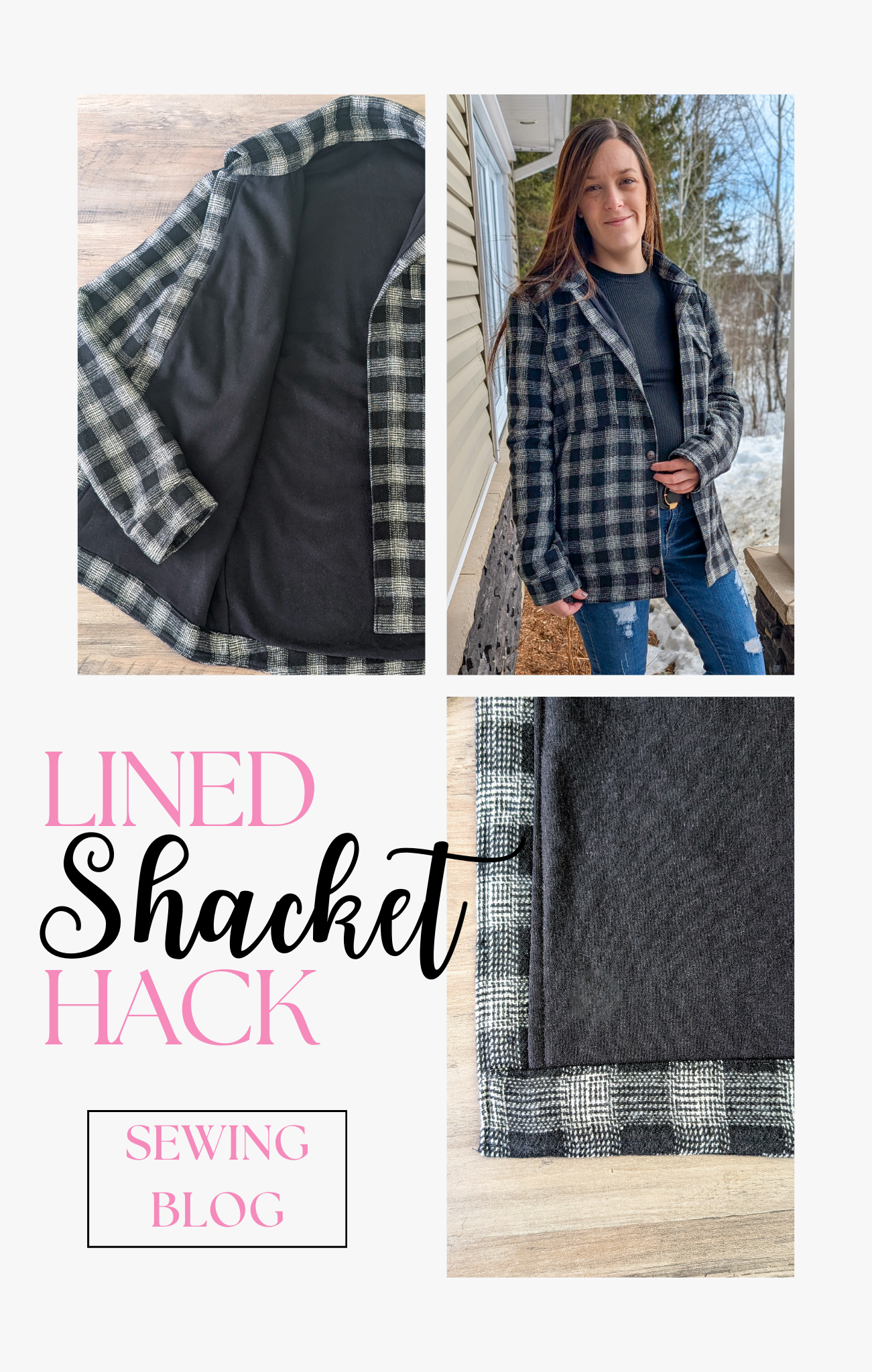How to Sew a Lined Shacket