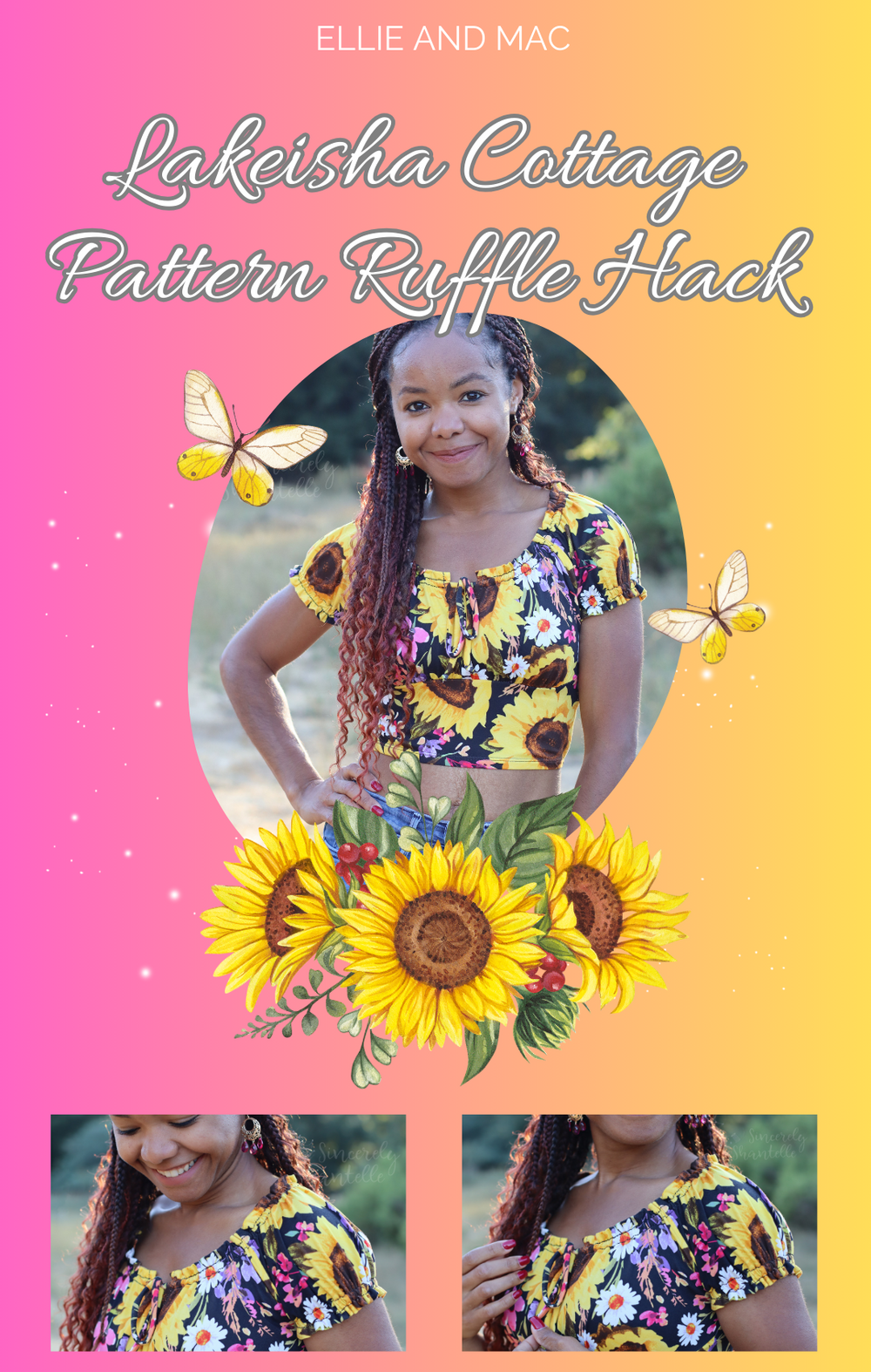 Lakeisha Cottage Top & Dress Ruffle Hack