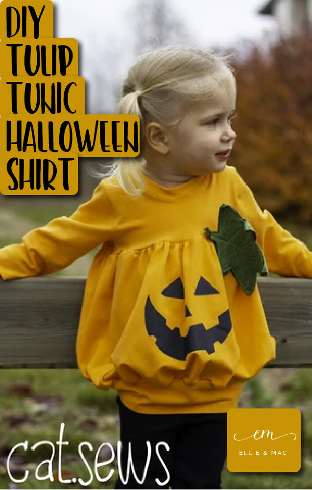 DIY Halloween Shirt: Using a Freezer Paper Stencil