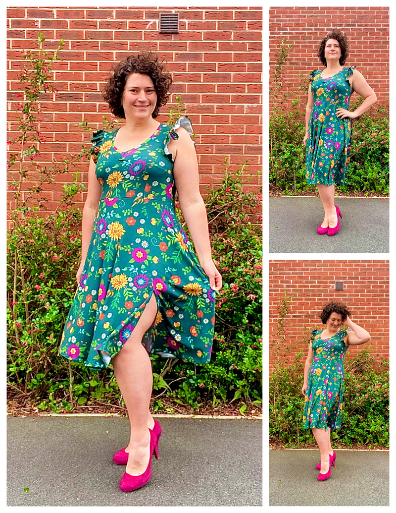 Felicia Custom-Fit Cup Size Dress Sewing Pattern