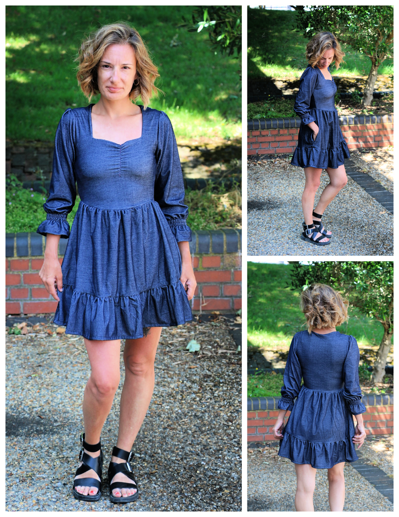 Diana Tiered Top & Dress Sewing Pattern