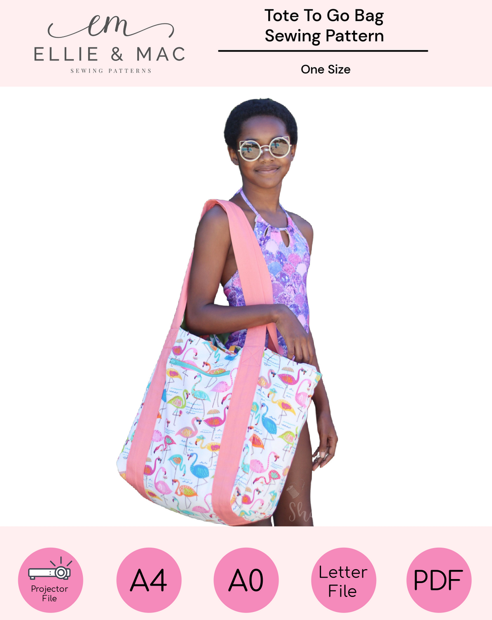 Tote to Go Bag Sewing Pattern
