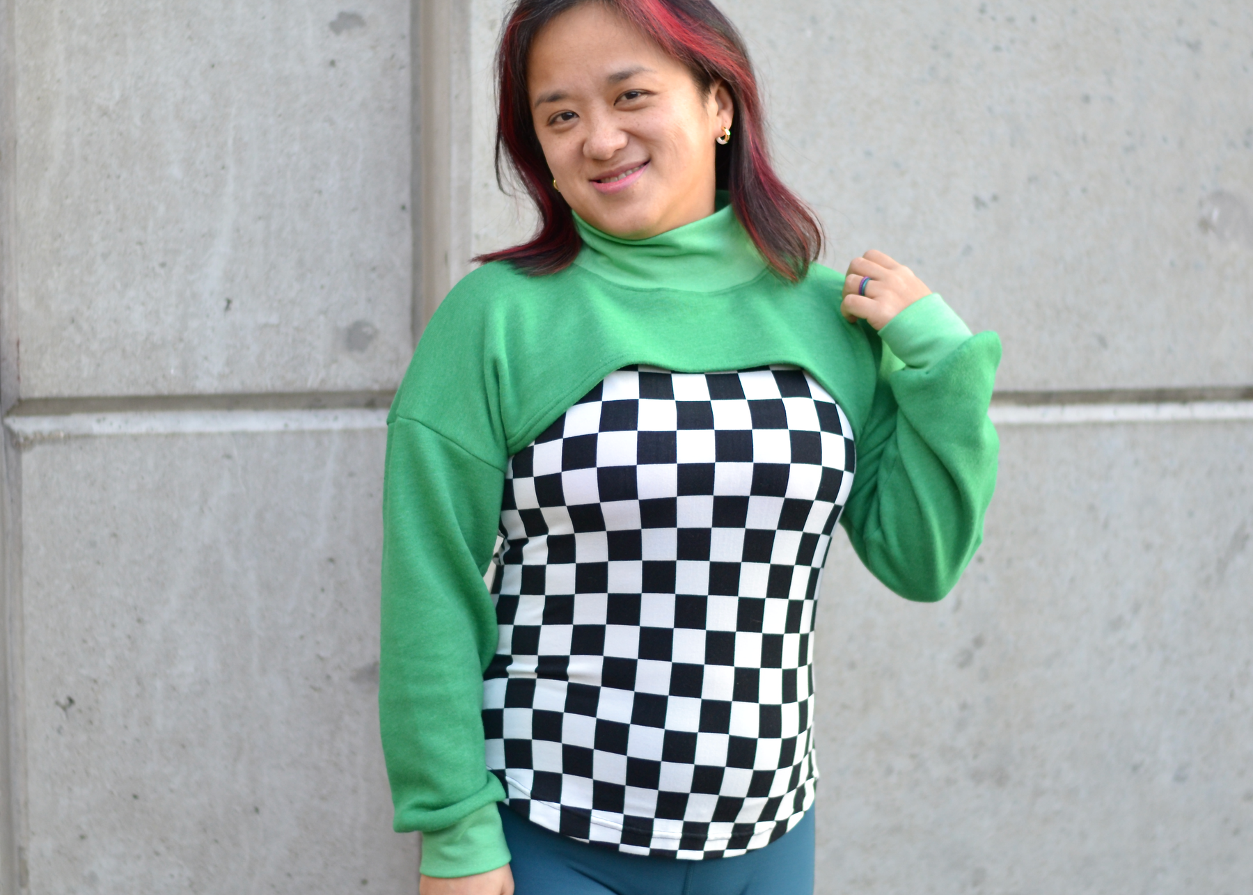 Katharina Hooded Sweater Bolero Sewing Pattern