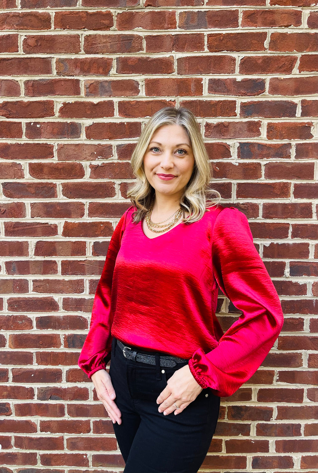 Penelope Pleated Woven Blouse PDF Sewing Pattern