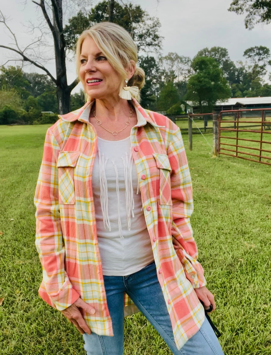 Connie Casual Shacket Sewing Pattern