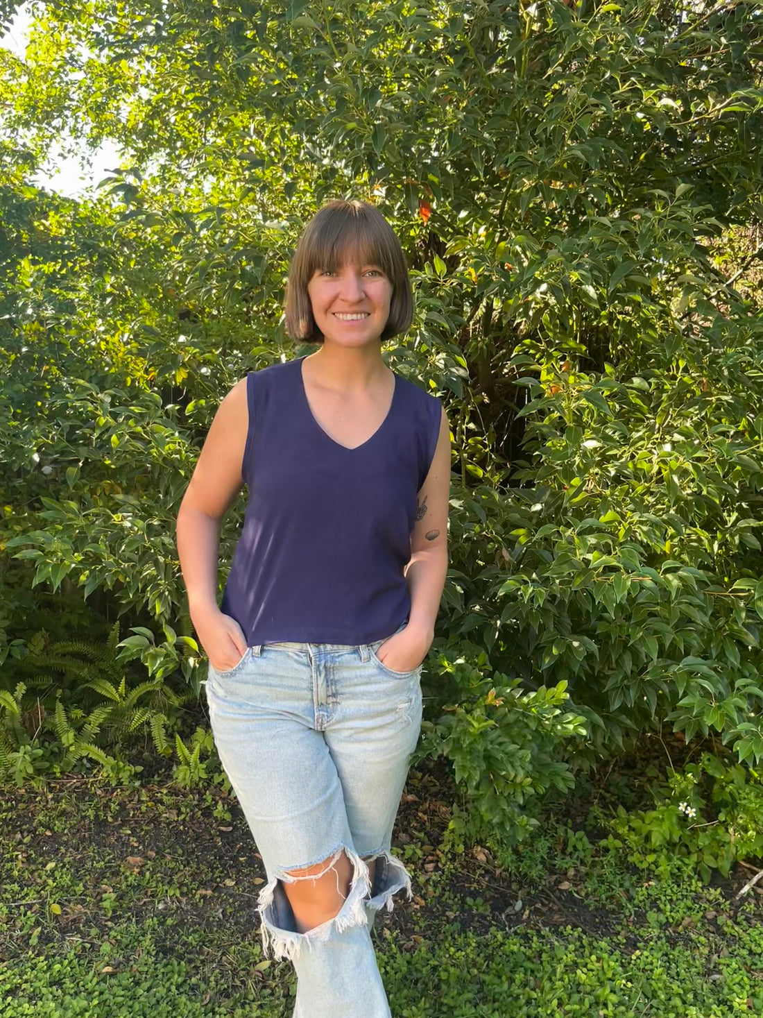 Penelope Pleated Woven Blouse PDF Sewing Pattern