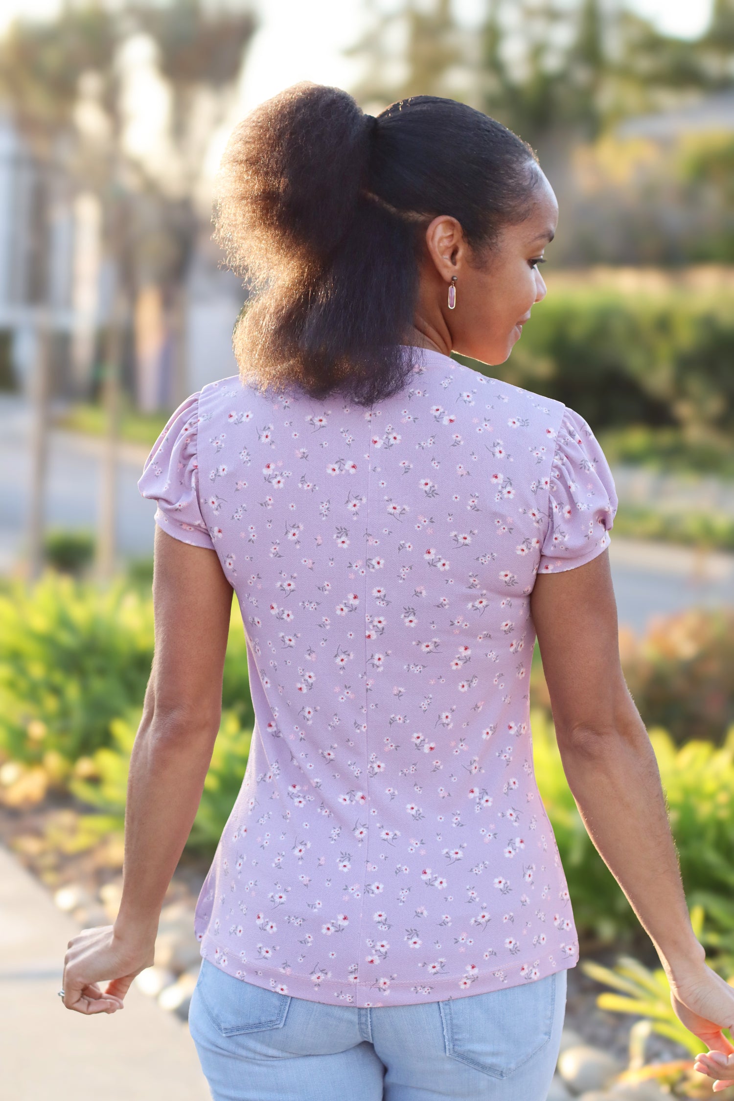 Modern Juliet Sleeves Top Sewing Pattern