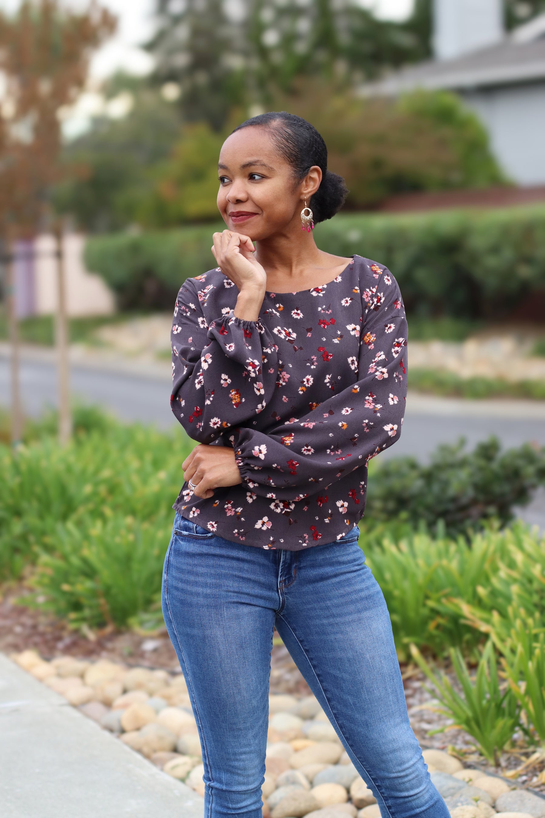 Brandy Balloon Sleeve PDF Sewing Pattern