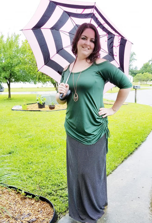 Cold Shoulder Sewing Pattern (adult)