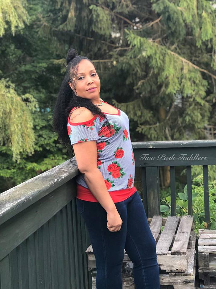 Cold Shoulder Sewing Pattern (adult)