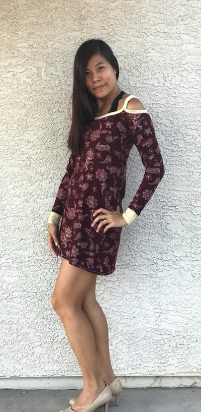 Cold Shoulder Sewing Pattern (adult)