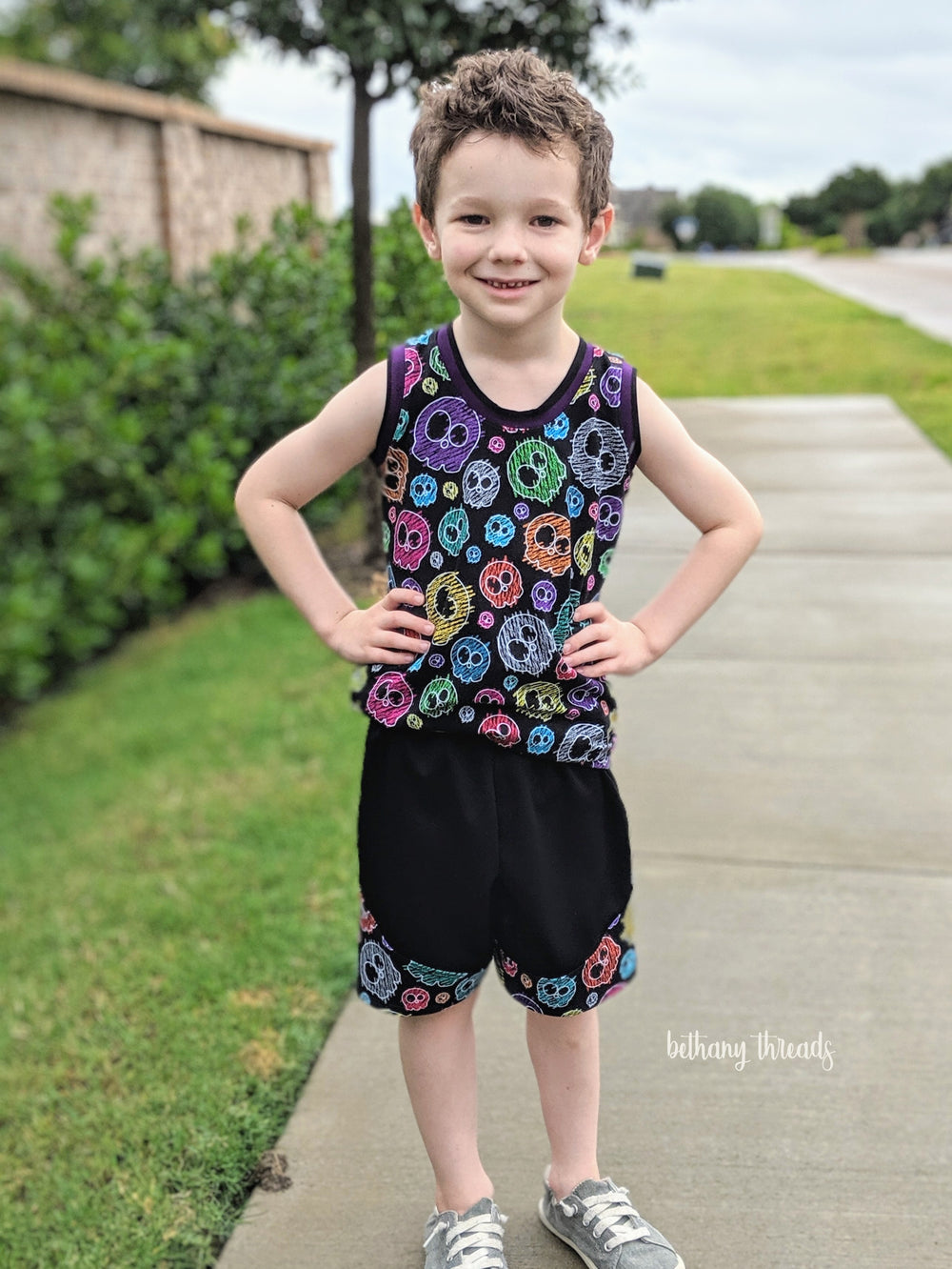 Kids Be Active Shorts Sewing Pattern