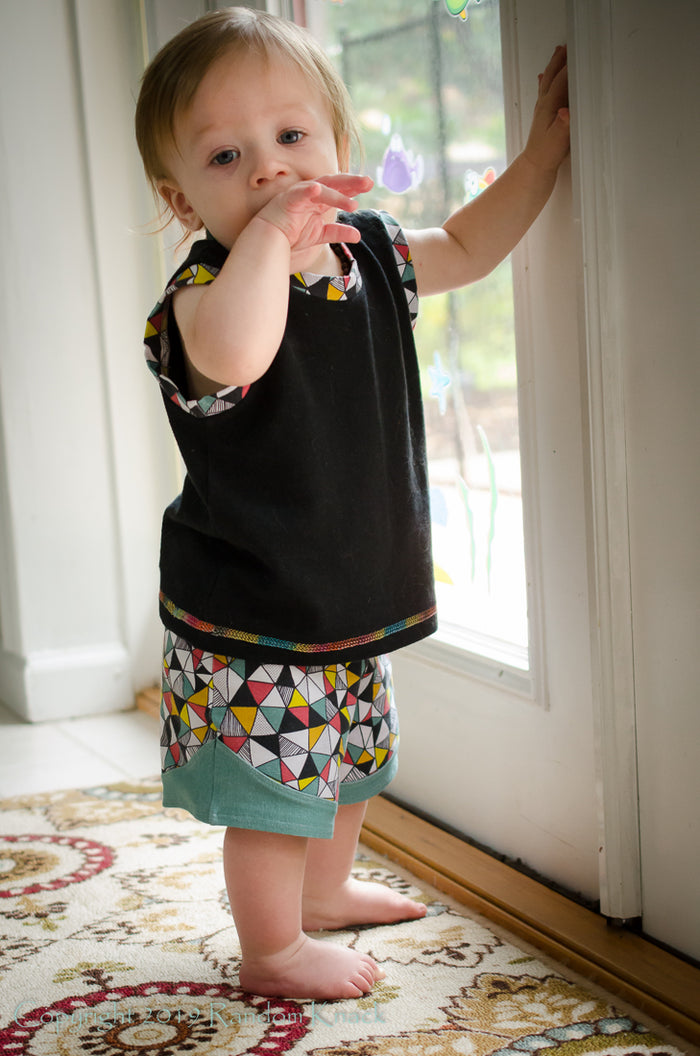 Kids Be Active Shorts Pattern